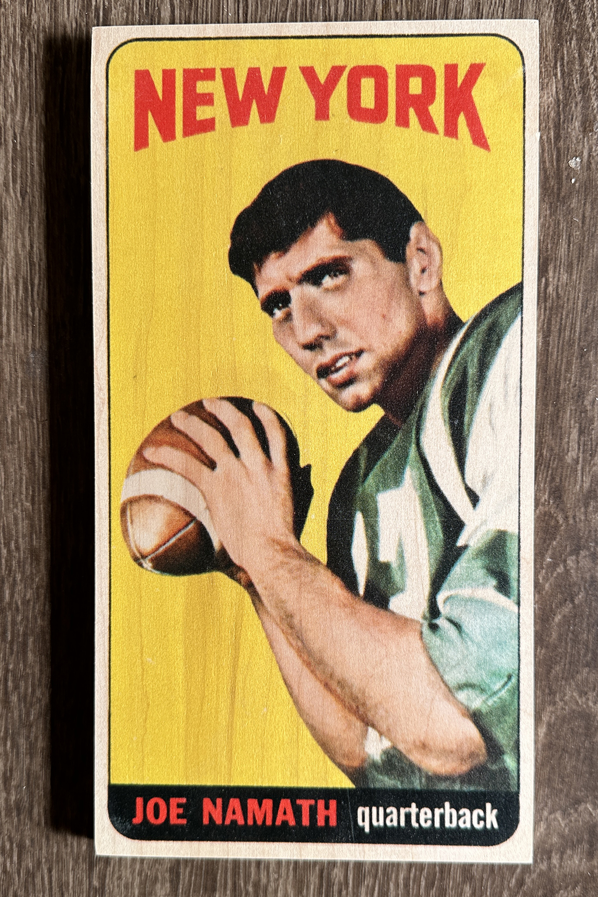 Joe Namath – Bops Wall Shop